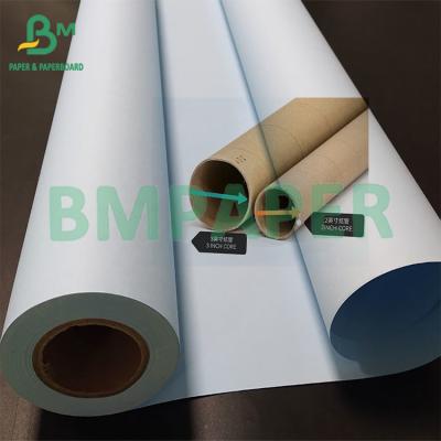 중국 좋은 재생 가능성 이중 면 청사진 종이 36 ′′ × 50 야드 롤 코어 2 인치 판매용