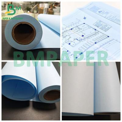 Китай Хорошая воспроизводимость Двухсторонний план бумаги 36 ′′ × 50 ярдов Свернутое ядро 2 дюйма продается