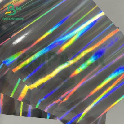 Cina Carta vergine 70gm argento alta resistenza al bagnato carta metallizzata a vuoto per etichette di birra in vendita