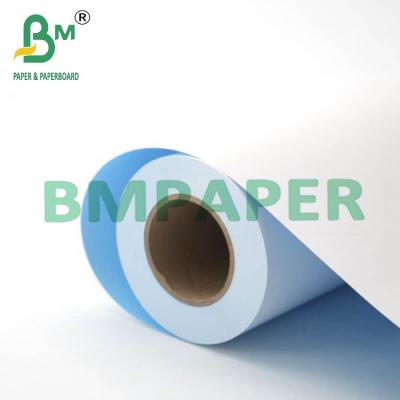 Cina 80g 24" X 150ft Blue Plotting Paper With White Back For Engineering Drawings in vendita