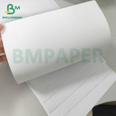 China White Single Face Corrugated Cardboard Roll B Flute E Flute For Shipping for sale