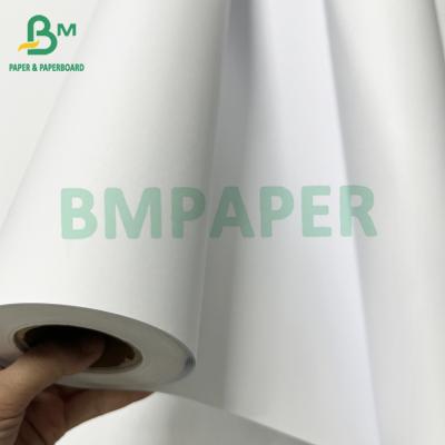 China 80grs Smooth Engineering CAD Paper 20lb Ink Jet Bond Paper Rolls for sale