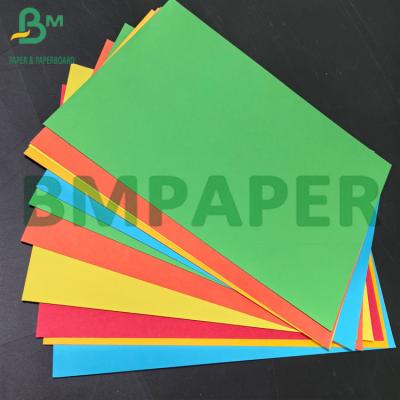 Cina 180g 240g Colored Board Paper Binding Cover Bristol Paper Card For DIY Printing in vendita