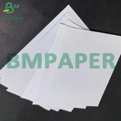 China 1mm 2mm F Flute 3layers Bleached High Stiffness Corrugated Board For Mailer Box for sale
