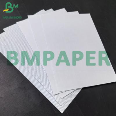China 1mm 2mm F Flute 3layers Bleached High Stiffness Corrugated Board For Mailer Box for sale