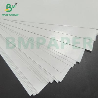 China Glossy Coated One Side Label Paper 80gsm 90gsm White C1S Art Paper for sale