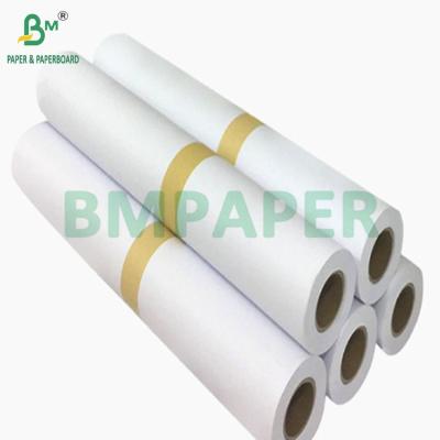 중국 20LB  Wide Format Uncoated White Bond Paper Roll For Inkjet Printers 24