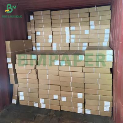 20LB  Wide Format Uncoated White Bond Paper Roll For Inkjet Printers 24