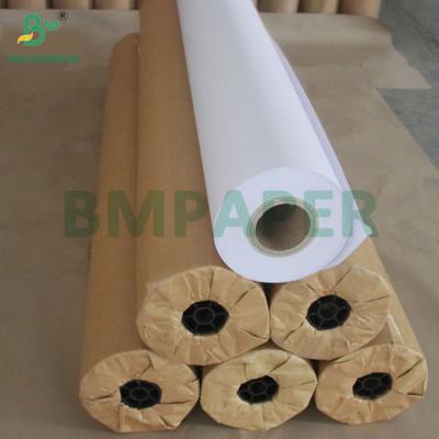 China 45gsm 60gsm Plotter Paper Roll For Garment Factory 62inch 72inch x 300yards for sale