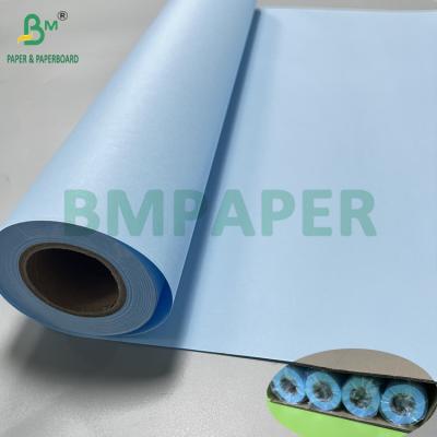 Double Sides Blue 80g Engineering Designing Blue Paper Rolls 24