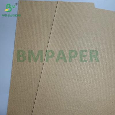 China 90gsm + 90gsm 2 Ply Brown Corrugated Paper Rolls 100cm X 50m Multi-Purpose Single-Faced Roll for sale