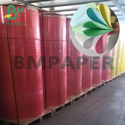 China 50gsm 60gsm Clear Printing CFB CF CB Carbonless NCR Paper For Receipt Bill for sale