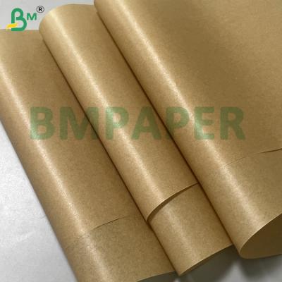 Cina 40g Bianco Marrone Kraft Silicone Rivestito Sicurezza Alimentare Silicone Carta da Forno Per Involucri da Forno in vendita