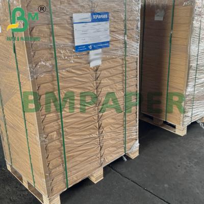China 35-70gsm Waterproof PE Coated White Kraft Paper 500x700mm for Food Box Packing for sale