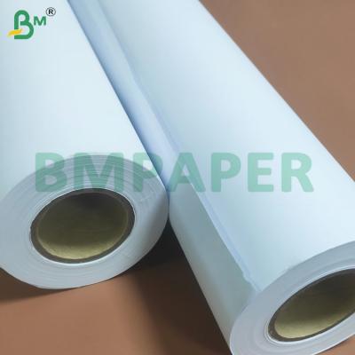 China 80gsm Engineering Printing CAD Plotter Paper Rolls 610mm*100m for sale