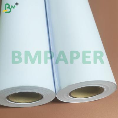 China 80gsm Engineering Printing CAD Plotter Paper Rolls 610mm*100m for sale