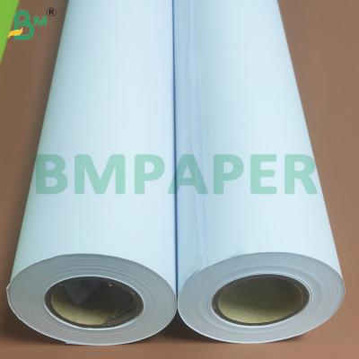 China 80gsm Engineering Printing CAD Plotter Paper Rolls 610mm*100m for sale