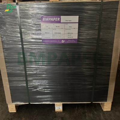 China 310gsm Premium Surface Texture Hang Tag Black Cardboard 889*635mm for sale