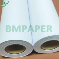China 80gsm Clear Image CAD Plotter Paper Rolls for Engineering Print for sale