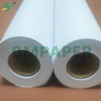 China 80gsm CAD Plotter Paper Rolls for Engineering Printing 889mm for sale