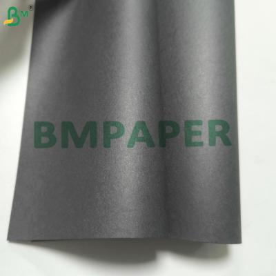 China Food Grade 80g 90g Black Kraft Paper Virgin Pulp FDA Compliant Recyclable Wrapping Paper for sale
