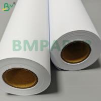 China 80gsm Large Format Printing CAD Plotter Paper Rolls 1.2m Wdith for sale