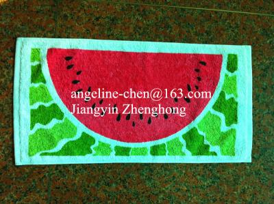 China 100% cotton printed gift towels for sale