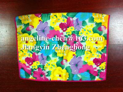 China 100% polyester microfiber microfibre printed towel for sale