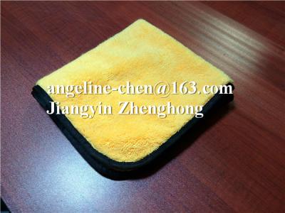China soft handfeel premium microfiber plush towels for sale