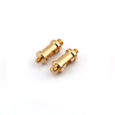 China CNC Machining Brass CNC Parts Bushing Spacer PVD CVD Coating for sale