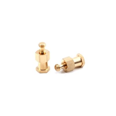 China CNC Machining Brass CNC Parts Bushing Spacer PVD CVD Coating for sale