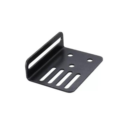 China Flame Cutting Stainless Steel Corner Floating Shelf Brackets Electronic Polish for sale