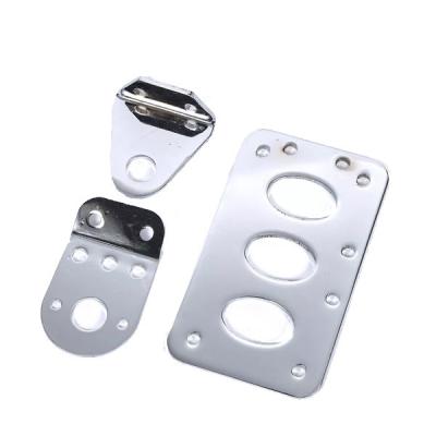 China Flame Cutting Stainless Steel Corner Floating Shelf Brackets Electronic Polish for sale