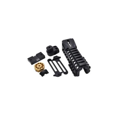 China OEM de piezas de metal de fresado CNC anodizado de precisión por encargo en venta