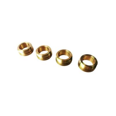 China 0.01mm Tolerance Brass Cnc Turned Parts Oem Customized for sale
