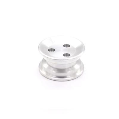 China Metal CNC Turning Parts High Tolerance Copper CNC Lathe Machining Nut With Silk Screen for sale