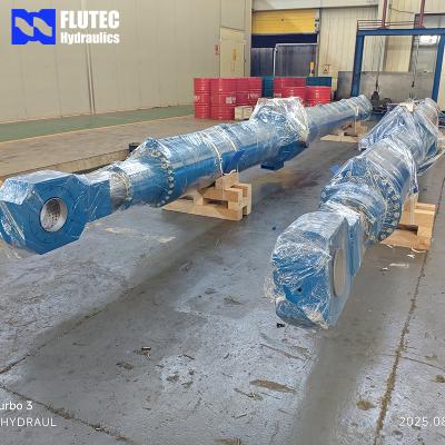 China Sistema de controlo do portão da barragem de cilindro hidráulico de auto-projeção à venda