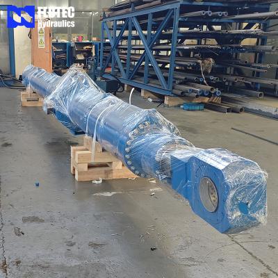 China Sistema de controlo do portão da barragem de cilindro hidráulico de auto-projeção à venda