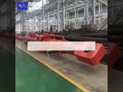 Sistema de control de puertas planas de cilindro hidráulico