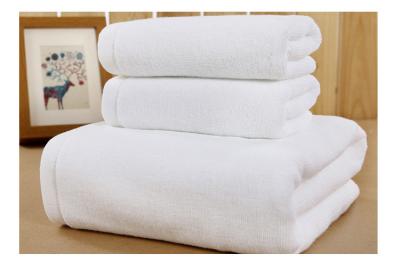 China hotel towel 35*75cm white soft cotton durable hotel towel for sale