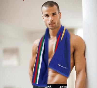 China cotton towel sport towel for sale