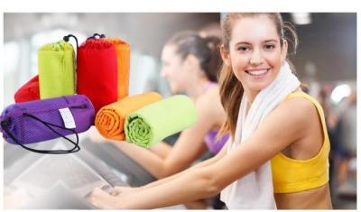 China Sports Towel 75x135cm Larger Size Microfiber Swimming Travel Gym Towel for sale
