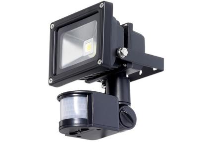 China 10W  LED PIR Floodlights Cold White With Epistar COB  For House Security Lighting for sale