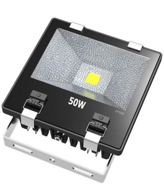 China Ultra Bright 50W COB Waterproof LED Flood Lights With Tempering Glass Cover for sale