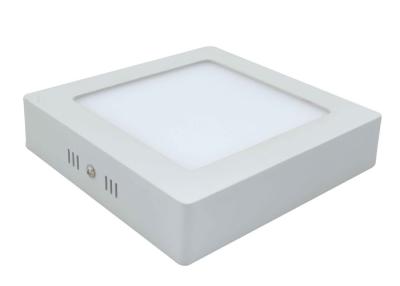 China 3000K IP44 Surface Mounted LED Square Panel Lighting 12W  CRI 80 for sale