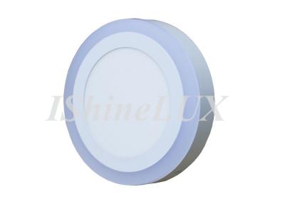 China Decorative 2 Colour 16w Led Surface Panel Light Cutout 160mm for sale