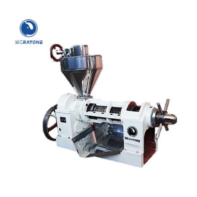 China Taxa de saída alta elétrica do óleo da máquina ZX125 210-300kg/h da imprensa de óleo das grões da porca do sésamo à venda