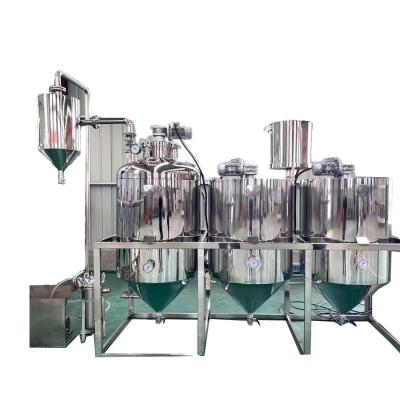 China Soybean Edible Oil Refinery Equipment Simple Structure Strong Maintainability for sale