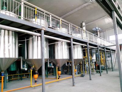 China First-level Refining Carbon steel 1TPD high quality oil refinery machinery equipment for sale