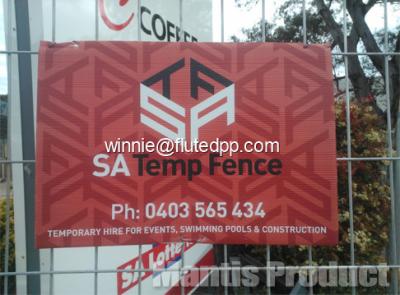 China Lawn Yard Sign board for sale